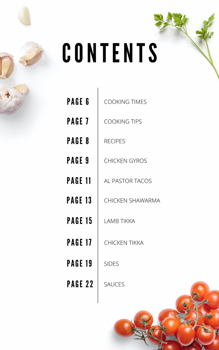 The Cookbook (Digital Download) – The Kebab Spike Co.